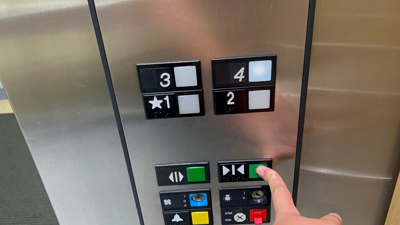 Clean OTIS Series 1 Hydraulic Elevators @ Pierce Hall (EMU) - Ypsilanti ...