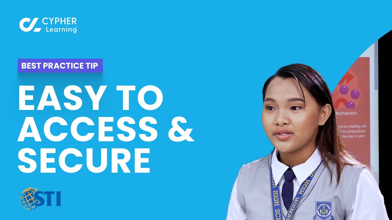 STI College, CYPHER LMS tips, Easy to access & secure - YouTube