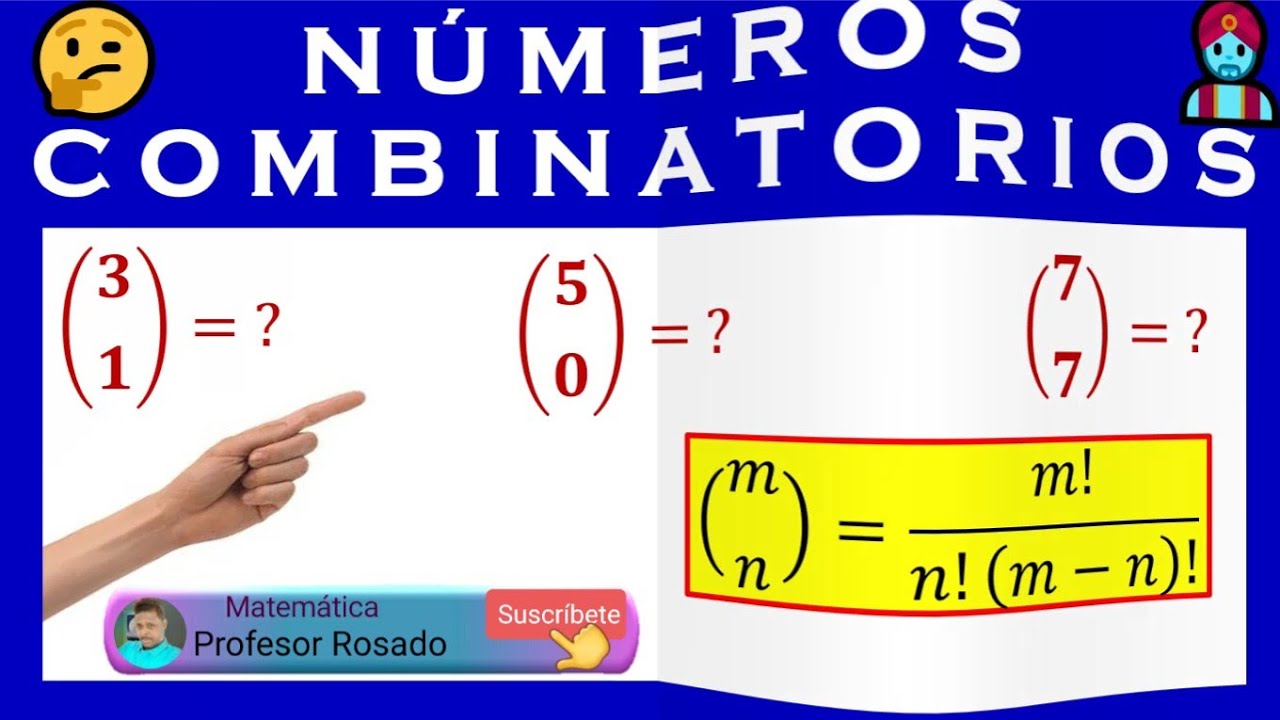NÚMEROS COMBINATORIOS | Vídeo 1 - YouTube