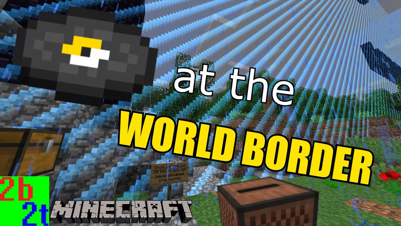 2b2t: Playing Disc 13 at the World Border - YouTube