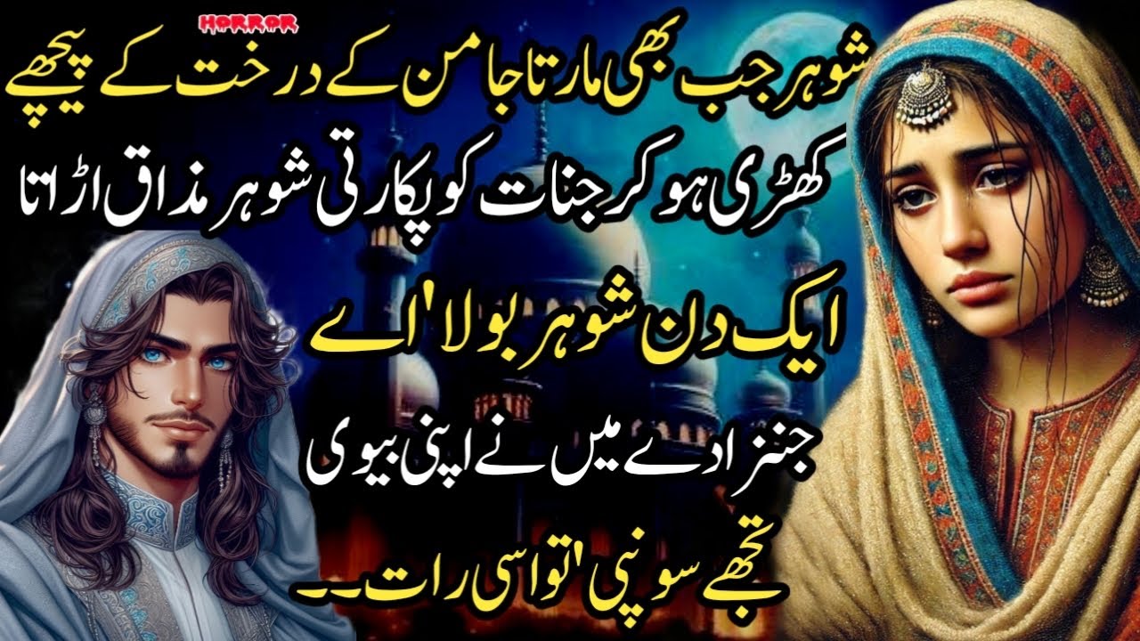 SHOHAR JAB BHI MAARTA JAMUN KE DARAKHT KE PEECHE KHADI HO KAR JINNAT KO ...