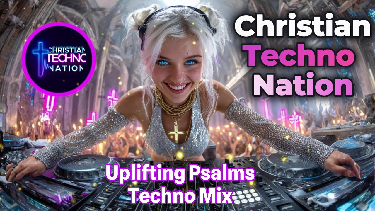 Uplifting Psalms Techno EDM Mix ️🎧 JESUS Praise for Prayer Meditation ...