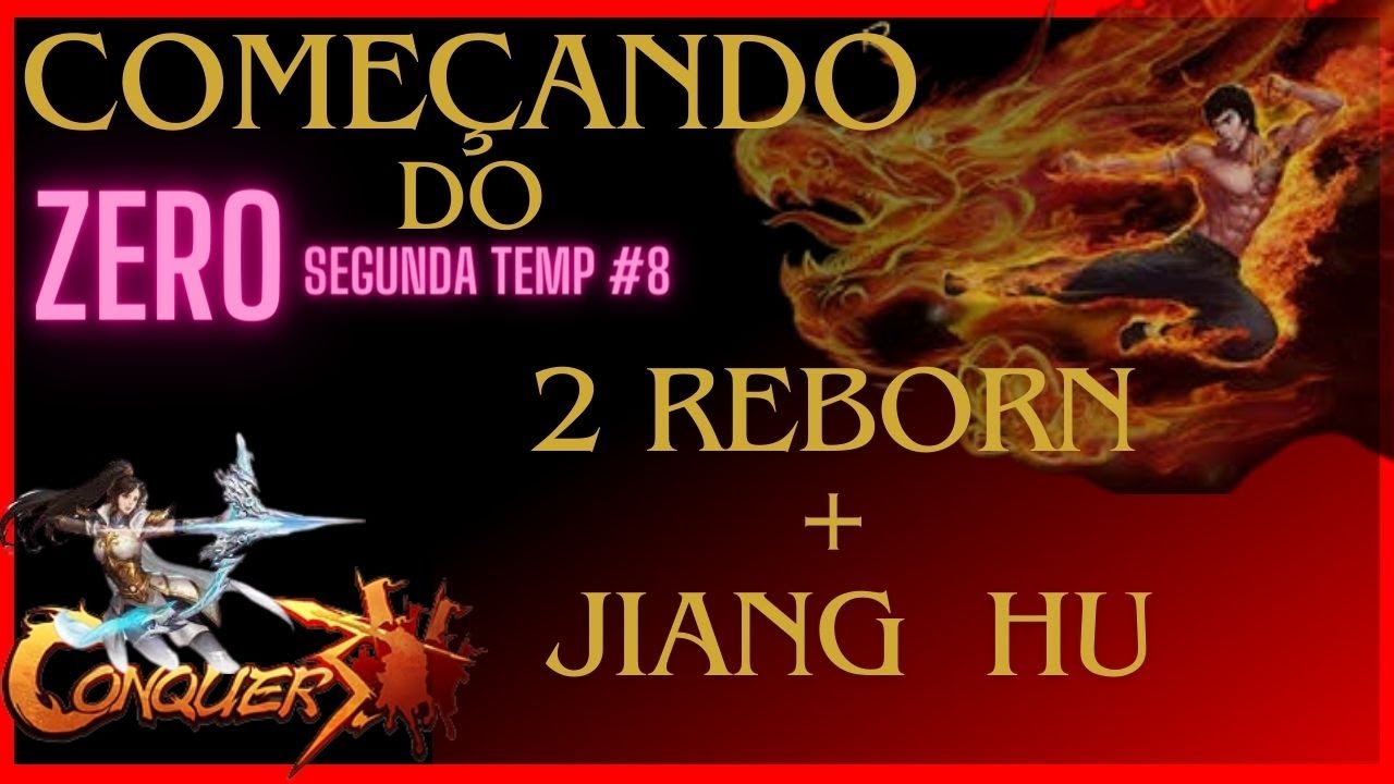 CONQUER Online 3.0 - Começando do ZERO - Segundo RB + Jiang hu - YouTube