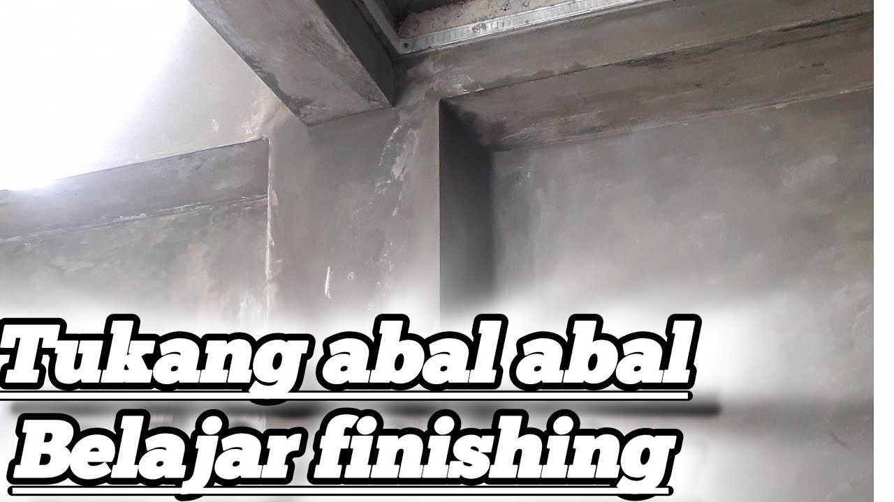 cara tukang abal abal,belajar finishing sponengan,,#tukangprofesional # ...
