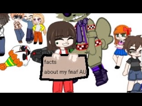 (Old) Facts about my FNAF AU. - YouTube