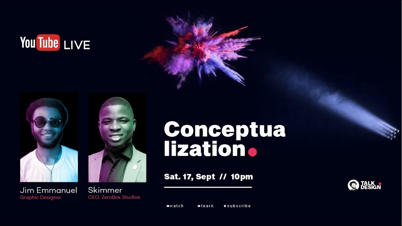 Talk Design - Conceptualization - Design Concept Ideas - YouTube