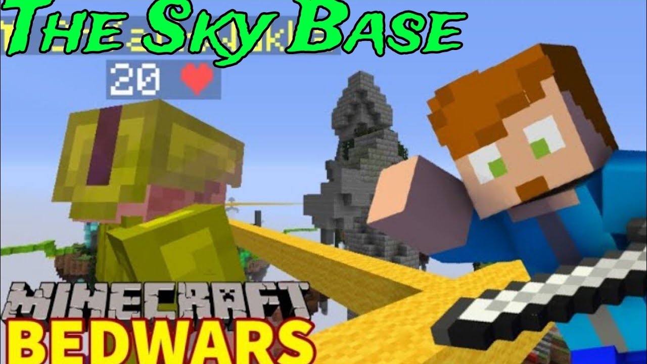 The Ultimate SKYBASE! | Minecraft Bedwars - YouTube
