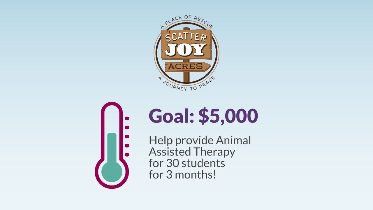 Scatter Joy Acres' goal: Provide Animal Assisted Therapy for 30 ...