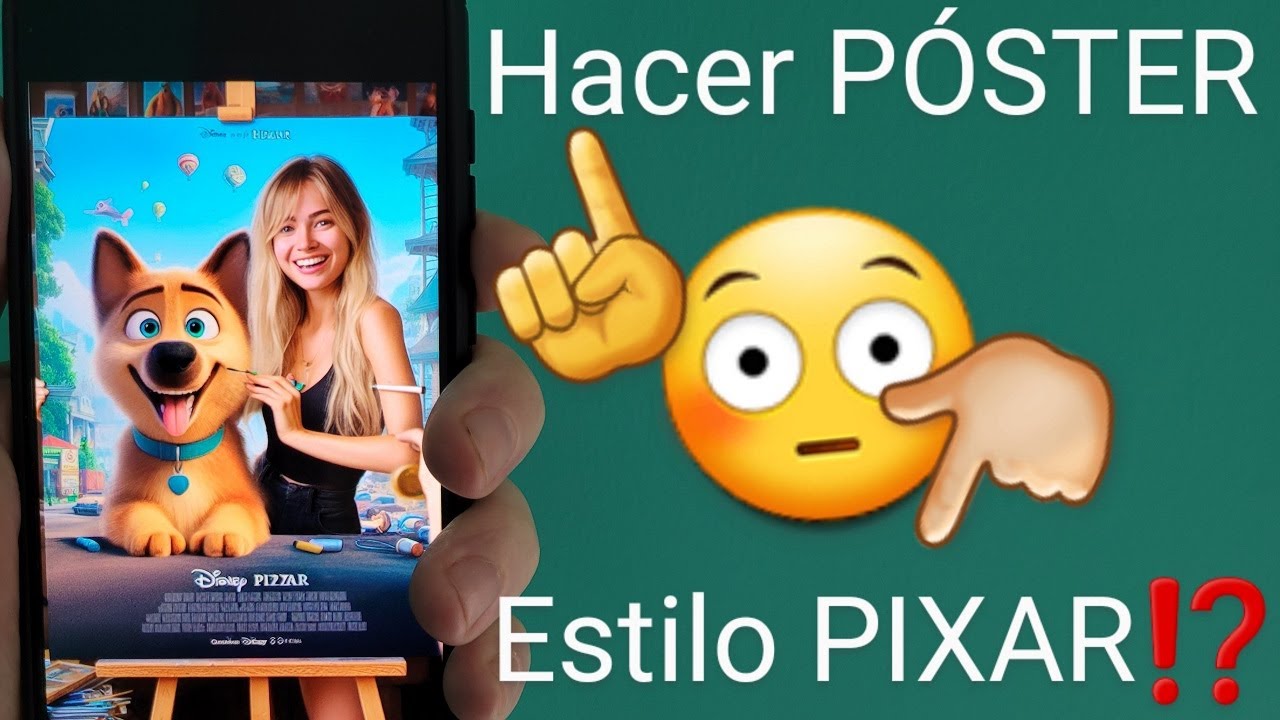 🎥🌈 Cómo CREAR PORTADAS ESTILO DISNEY PIXAR con IA PASO a PASO - YouTube