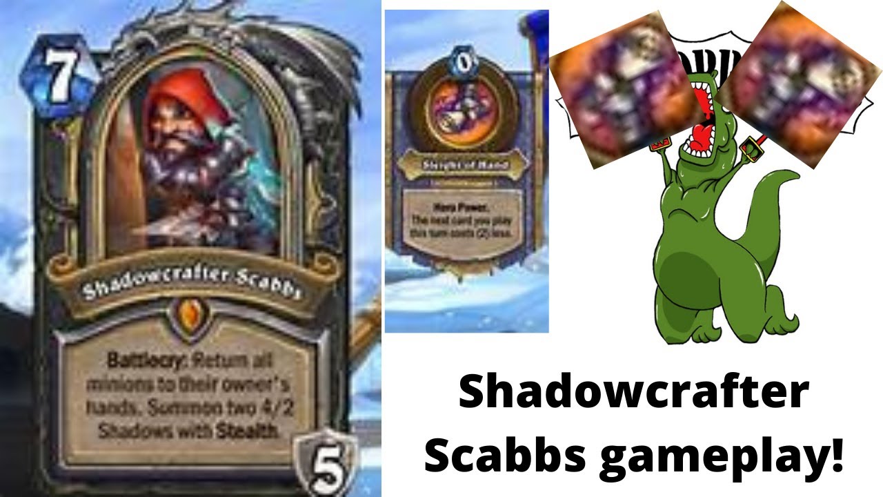 Shadowcrafter Scabbs? YES PLEASE! - YouTube
