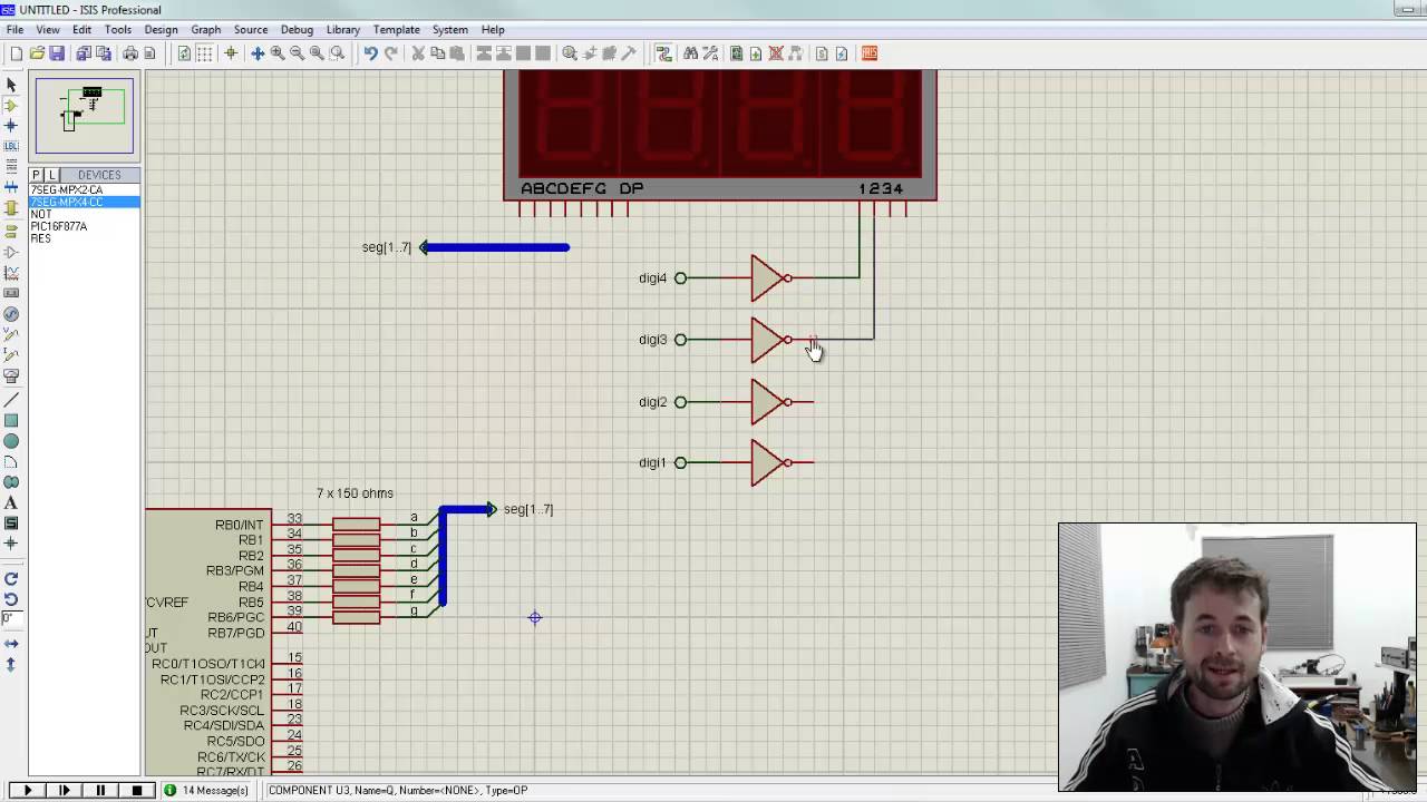 Proteus Dica Multiplexação de Displays - YouTube
