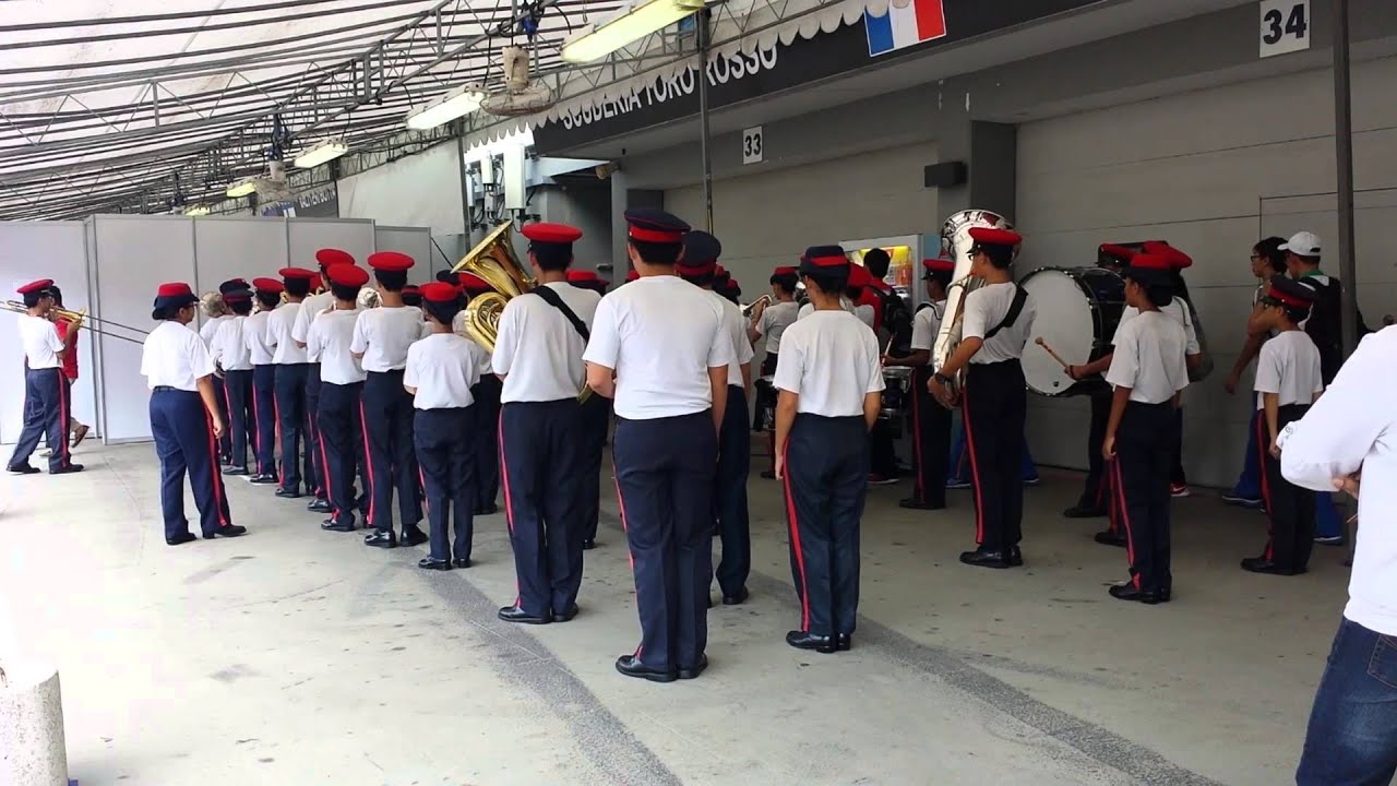 NDP 2014 NCC Band rehearsing :D " We Are One " - YouTube
