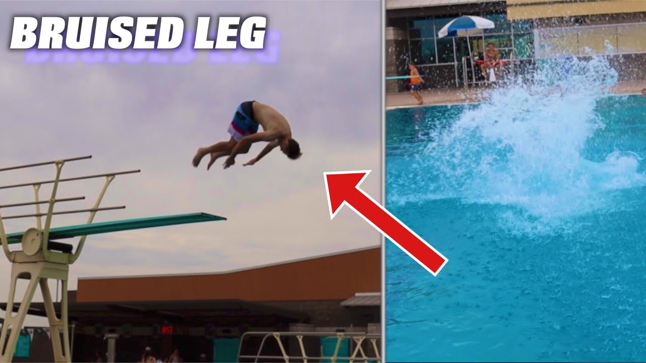 BRUTAL TRIPLE FAILS OFF DIVING BOARD!! - YouTube