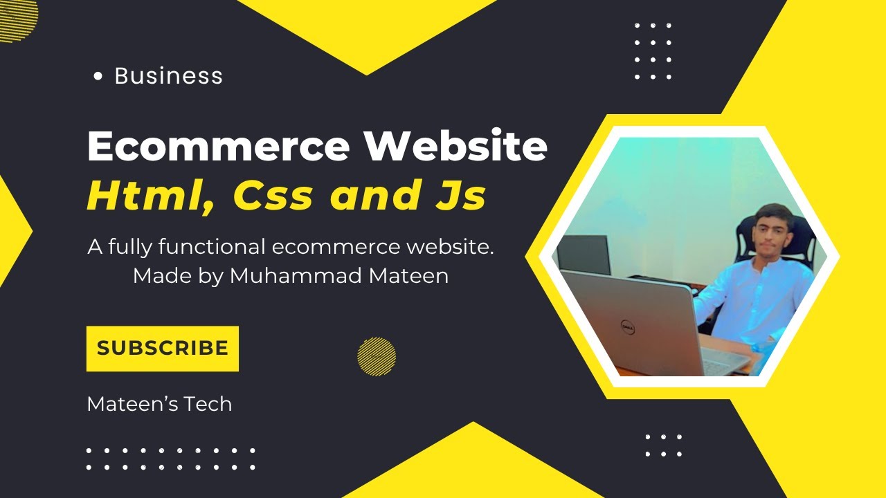 Ecommerce Website in 2025 || Html, Css, and Js || Fully functional - YouTube