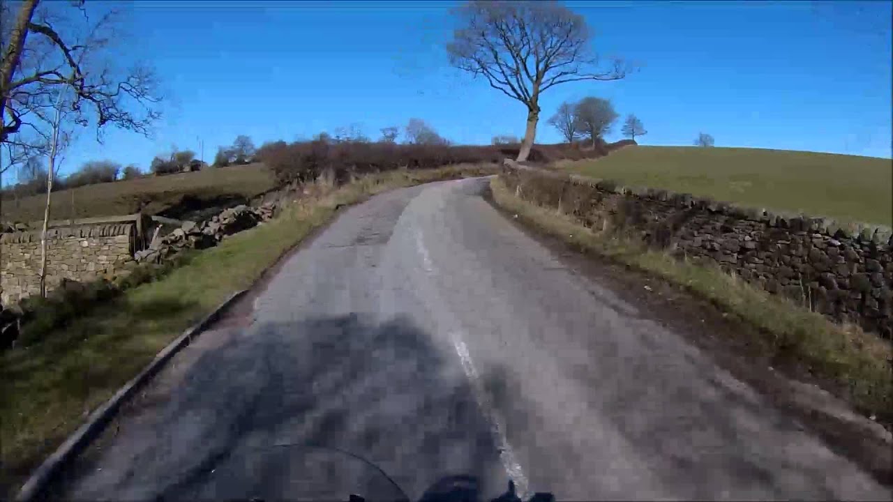 Honda VFR 800X Crossrunner - Through Hartington, Hulme End and Longnor ...