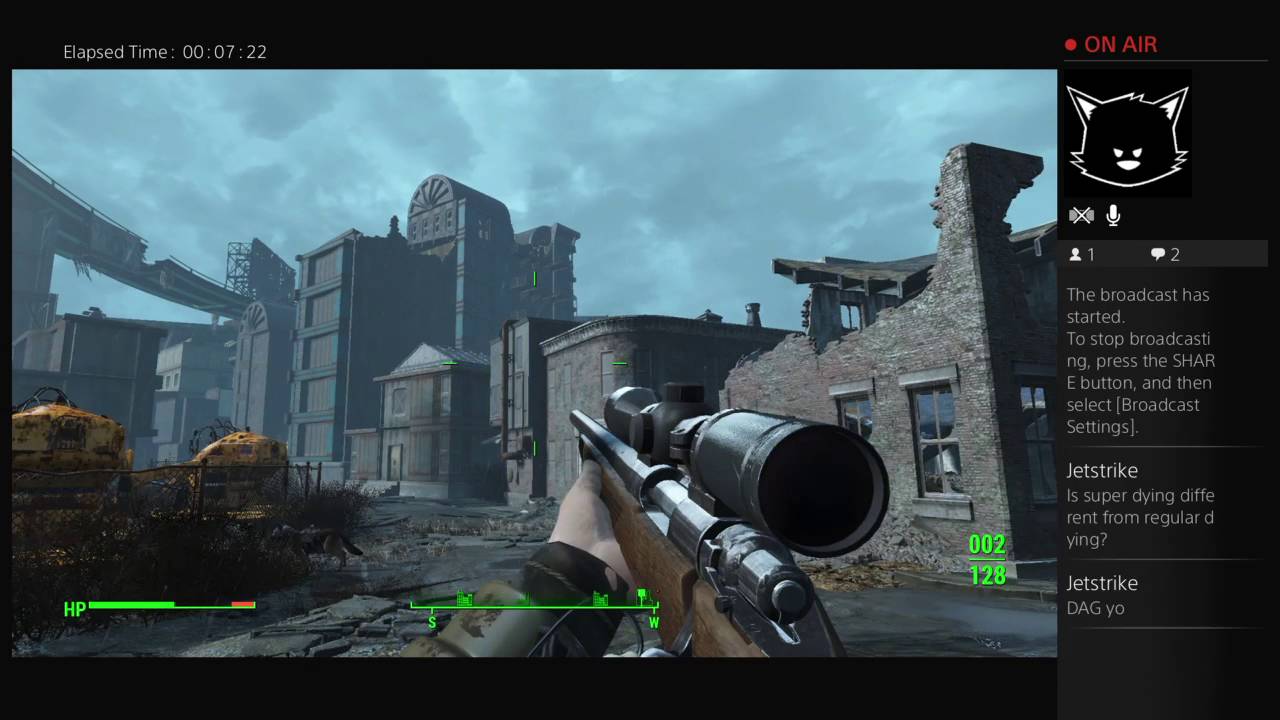 Fallout 4 Livestream #5 - RAIDER NINJA IN POWER ARMOR?! - YouTube