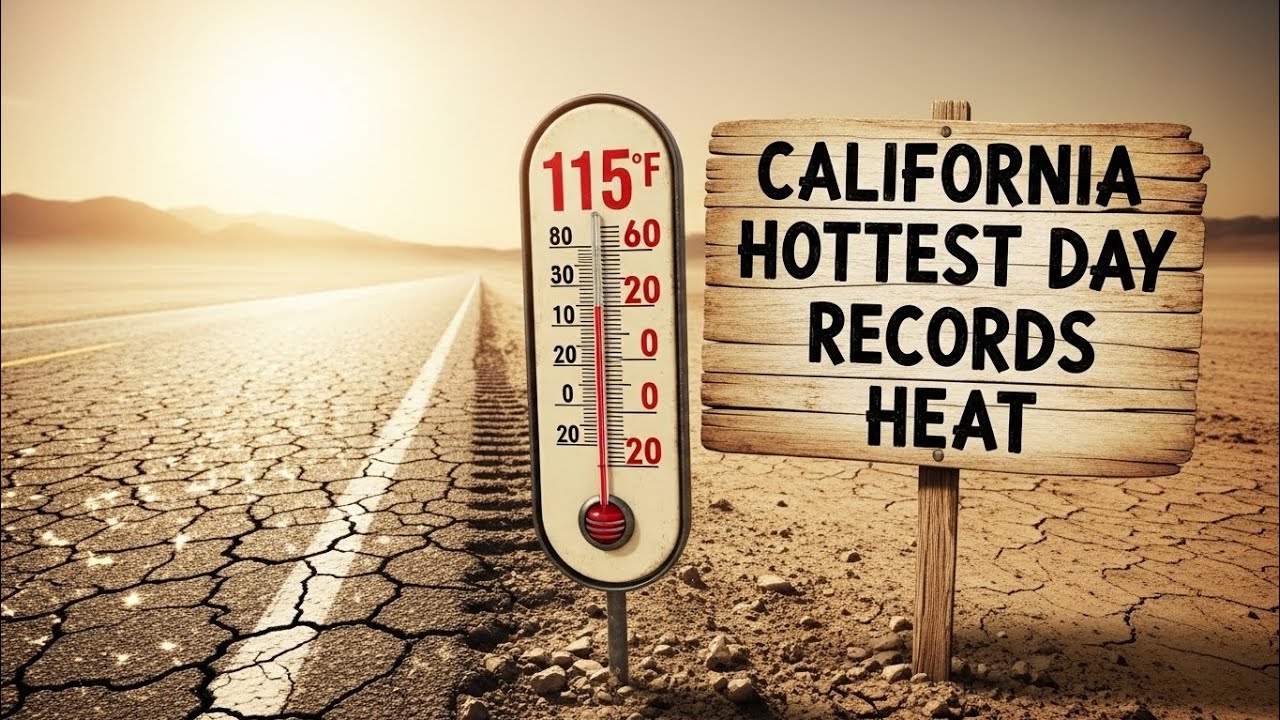 “California MELTS! 🌡️ Record-Breaking Heat Wave Explained 🔥” - YouTube