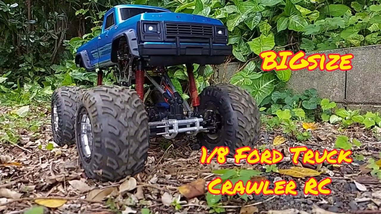 1/8 Ford Truck BIG Crawler RC G-MADE SPIDER Modification#tamiya # ...
