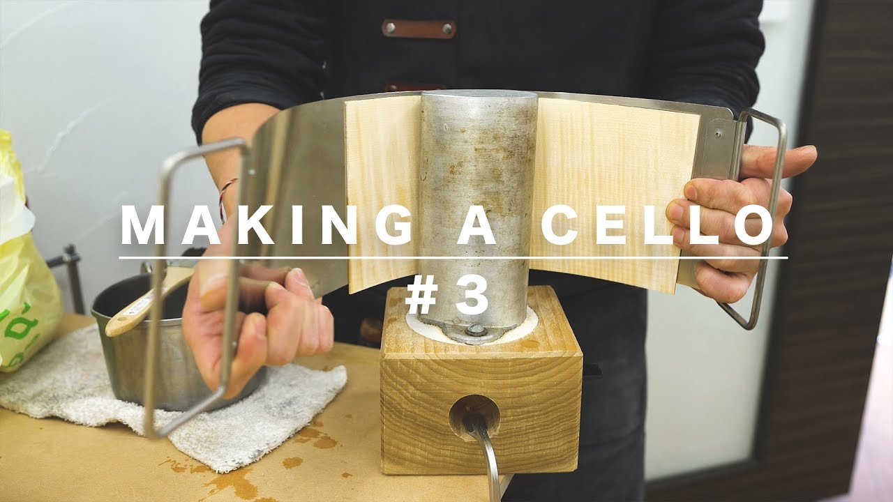 [DIY] Making a Cello #3 // チェロを作る！その3 - YouTube