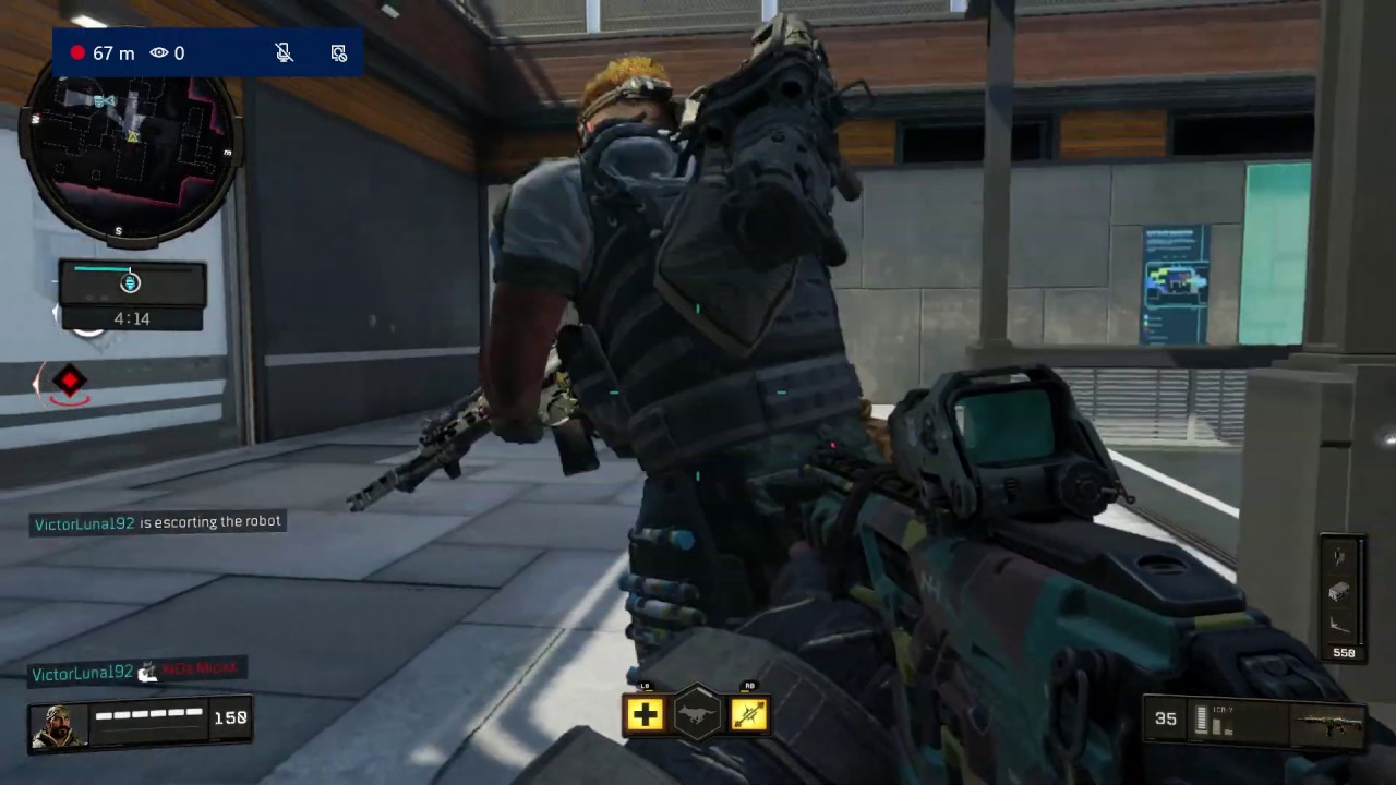 Call of Duty: Black Ops 4 PROTECTES THE ROBOT - YouTube