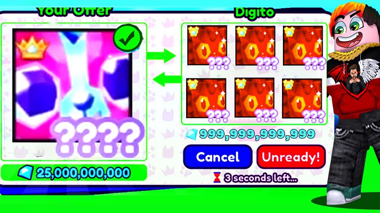 Trade cu Cel Mai Nou HUGE pentru TITANIC Mystic Corgi in Pet Simulator ...