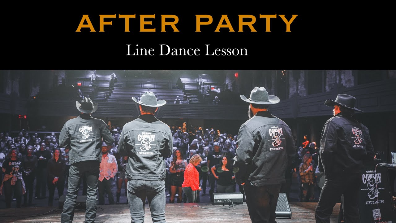 After Party - Line Dance Lesson - YouTube