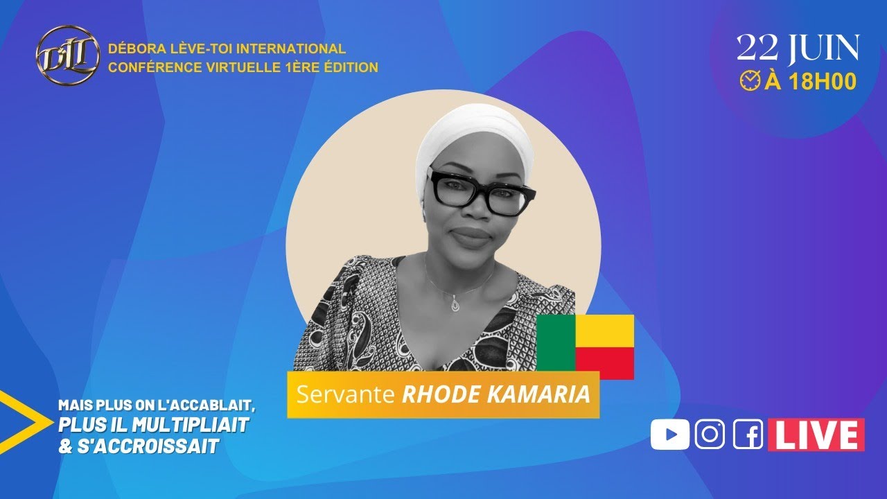 Si Dieu est pour nous qui sera contre nous - Rhode Kamaria -CONFÉRENCE ...