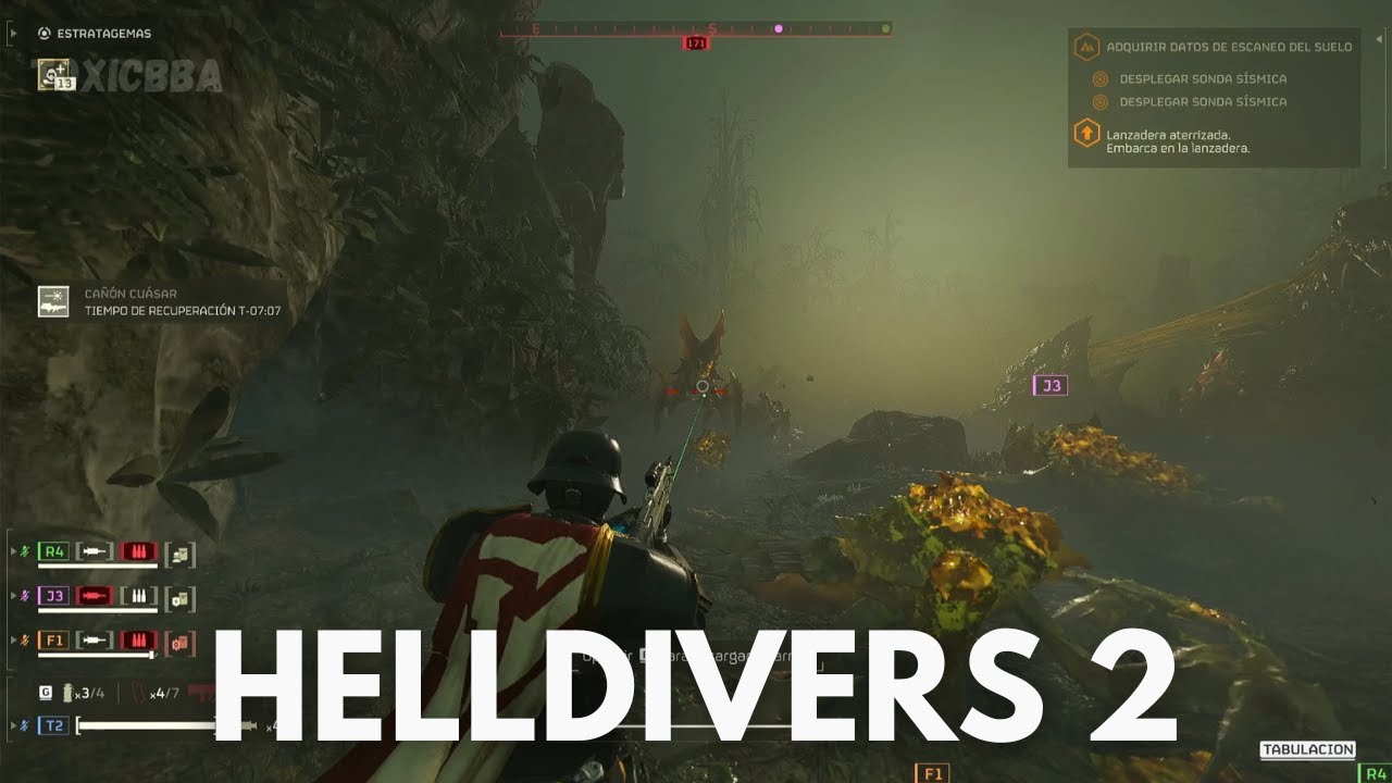 Helldivers 2 Gameplay (Difficulty 9 - Helldiver) | No Commentary - YouTube