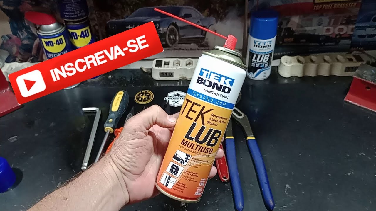 Tek Lub Desengripante Multiuso A Base de Óleo Mineral - YouTube