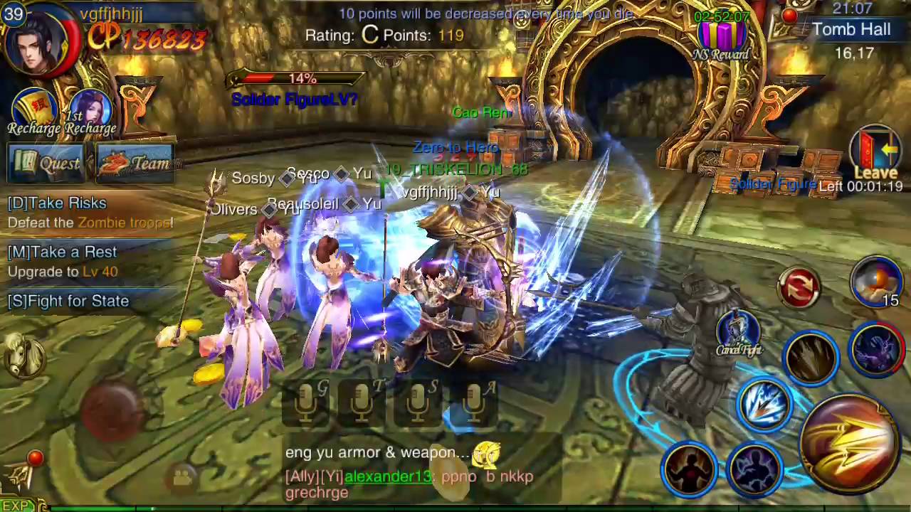 Loong craft mobile online mmorpg -Team Dungeon - YouTube