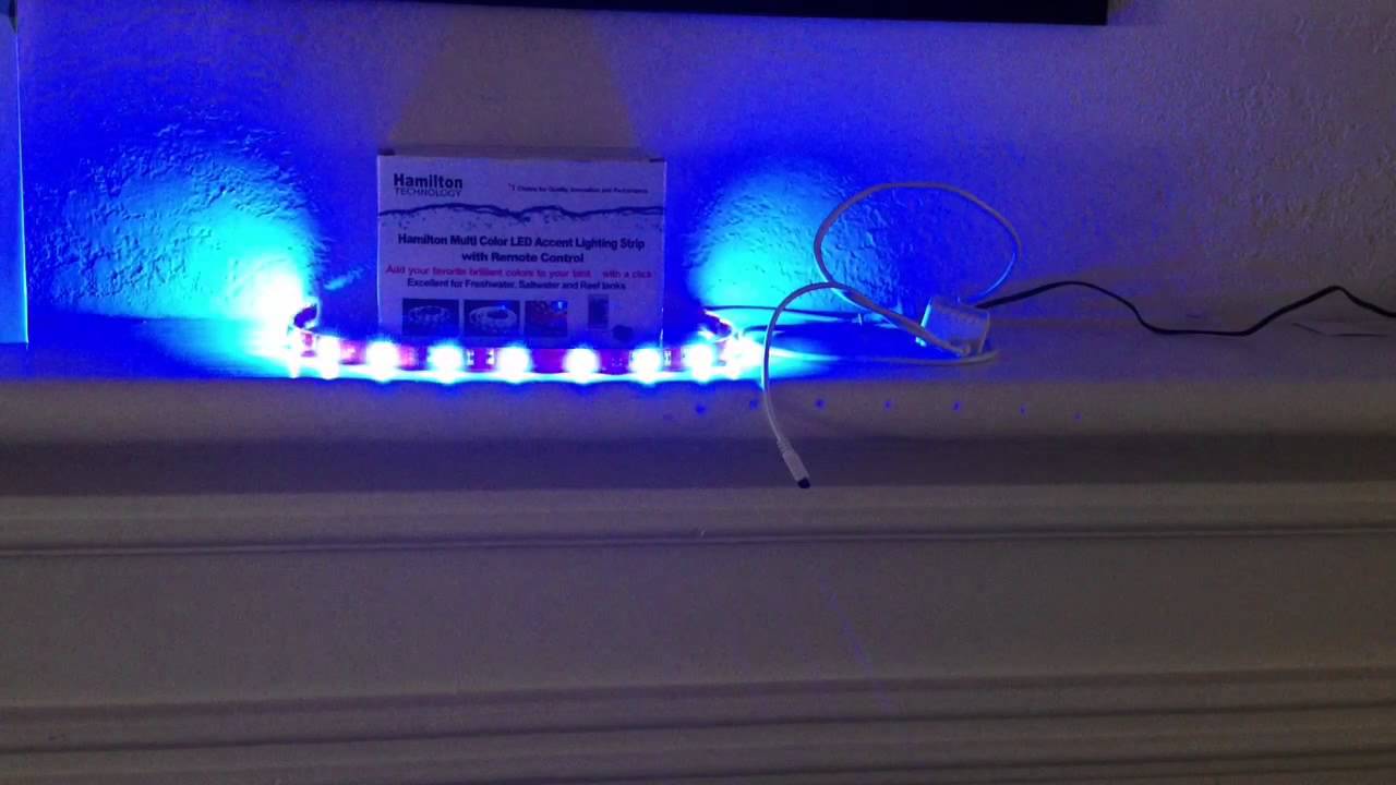 Hamilton LED Strip Lighting Demo - YouTube