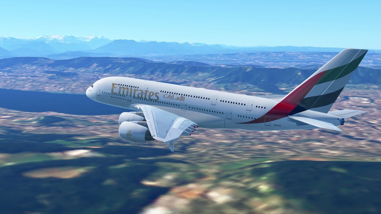 Infinite Flight Global: Emirates A380-800 Zurich to Dubai Live Stream ...