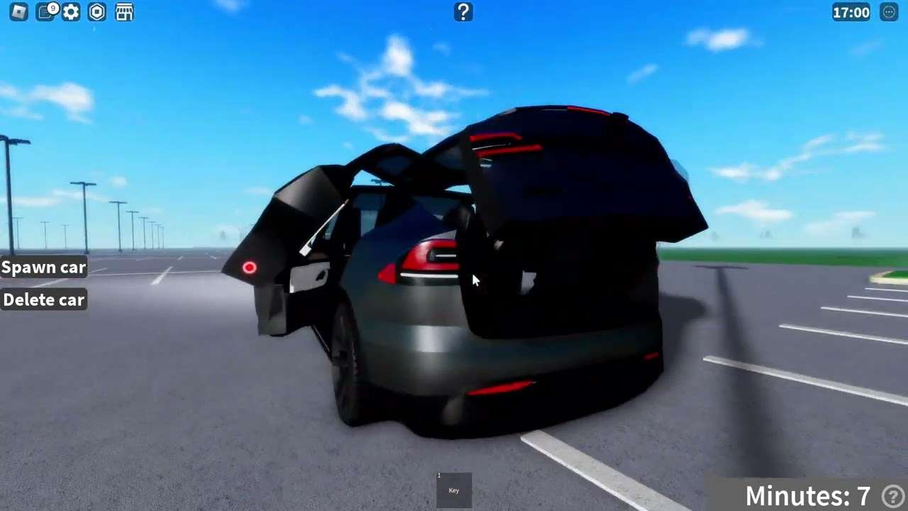roblox tesla model x light show - YouTube