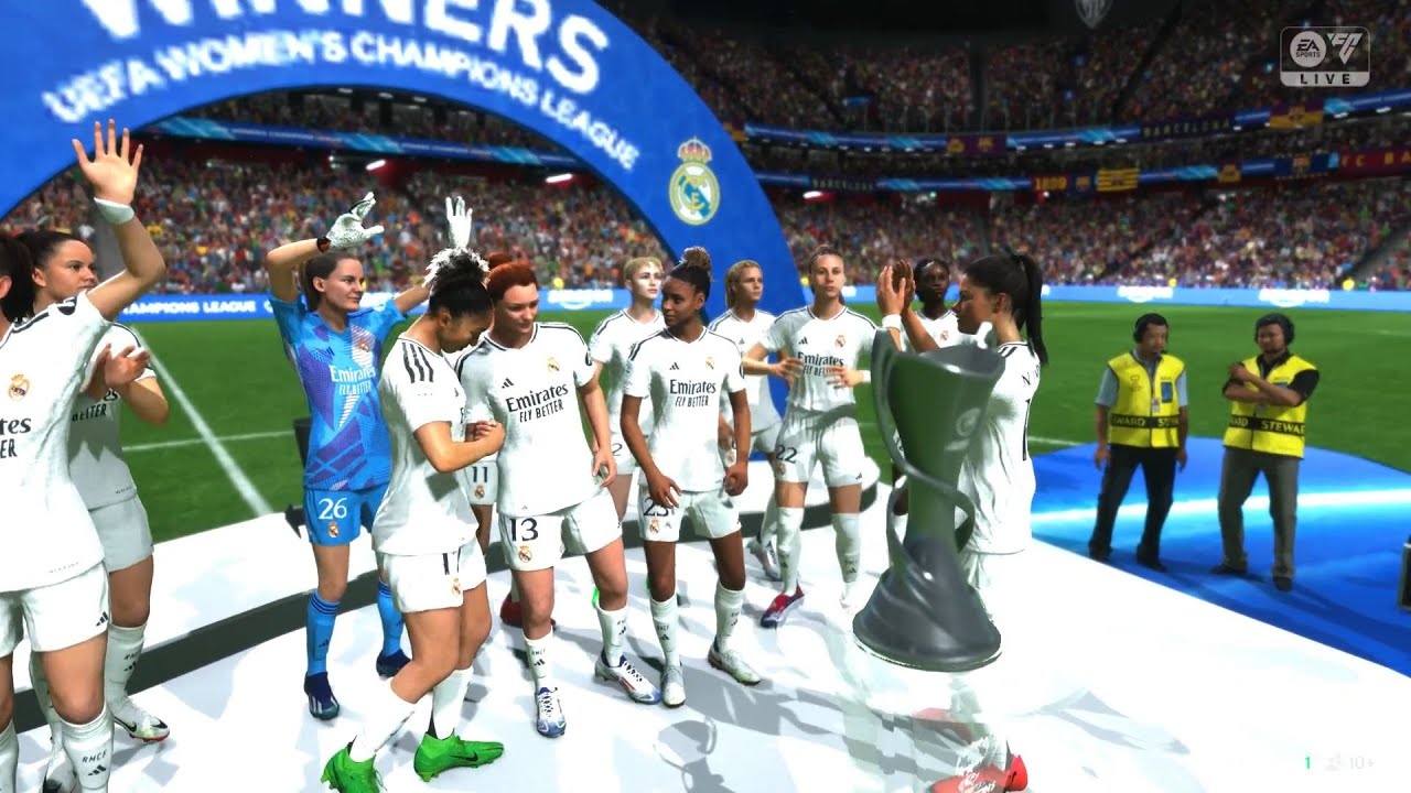 EA SPORTS FC 25: Real Madrid Winning The League Beating Barcelona - YouTube