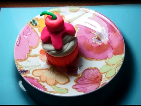 How to make a Play Doh Cupcake - YouTube