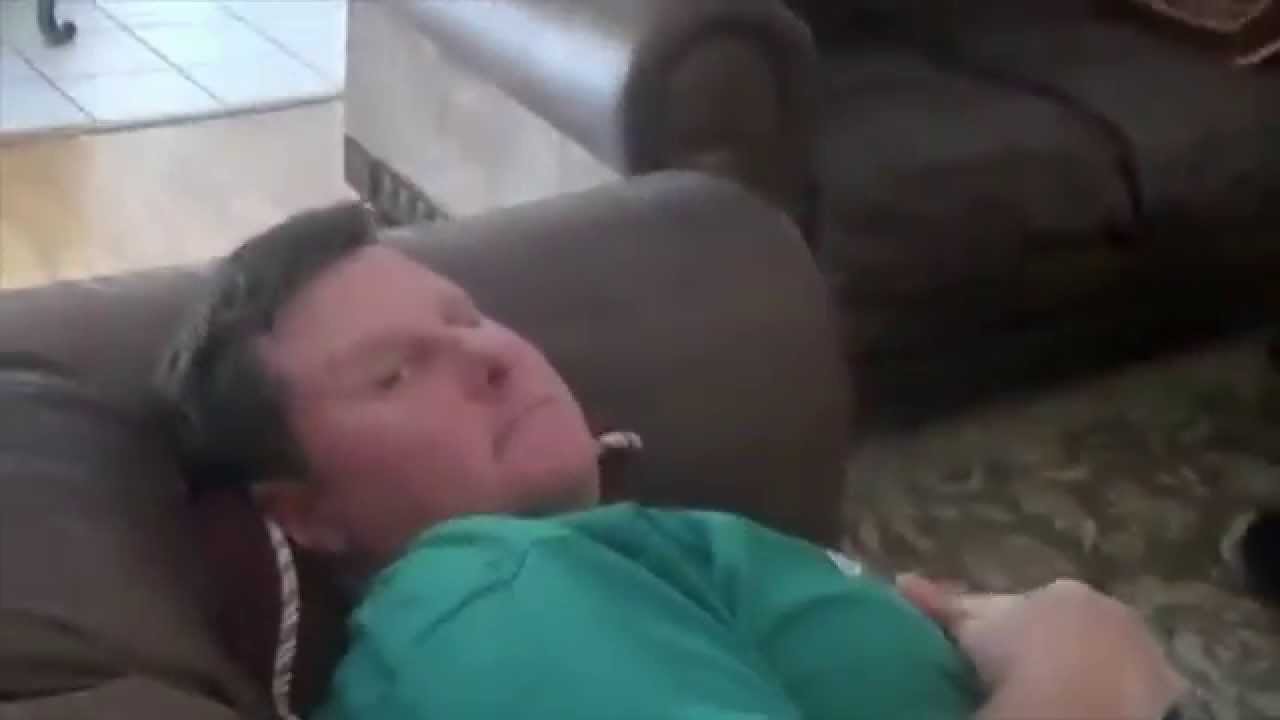 SCARE PRANKS ON DAD - YouTube