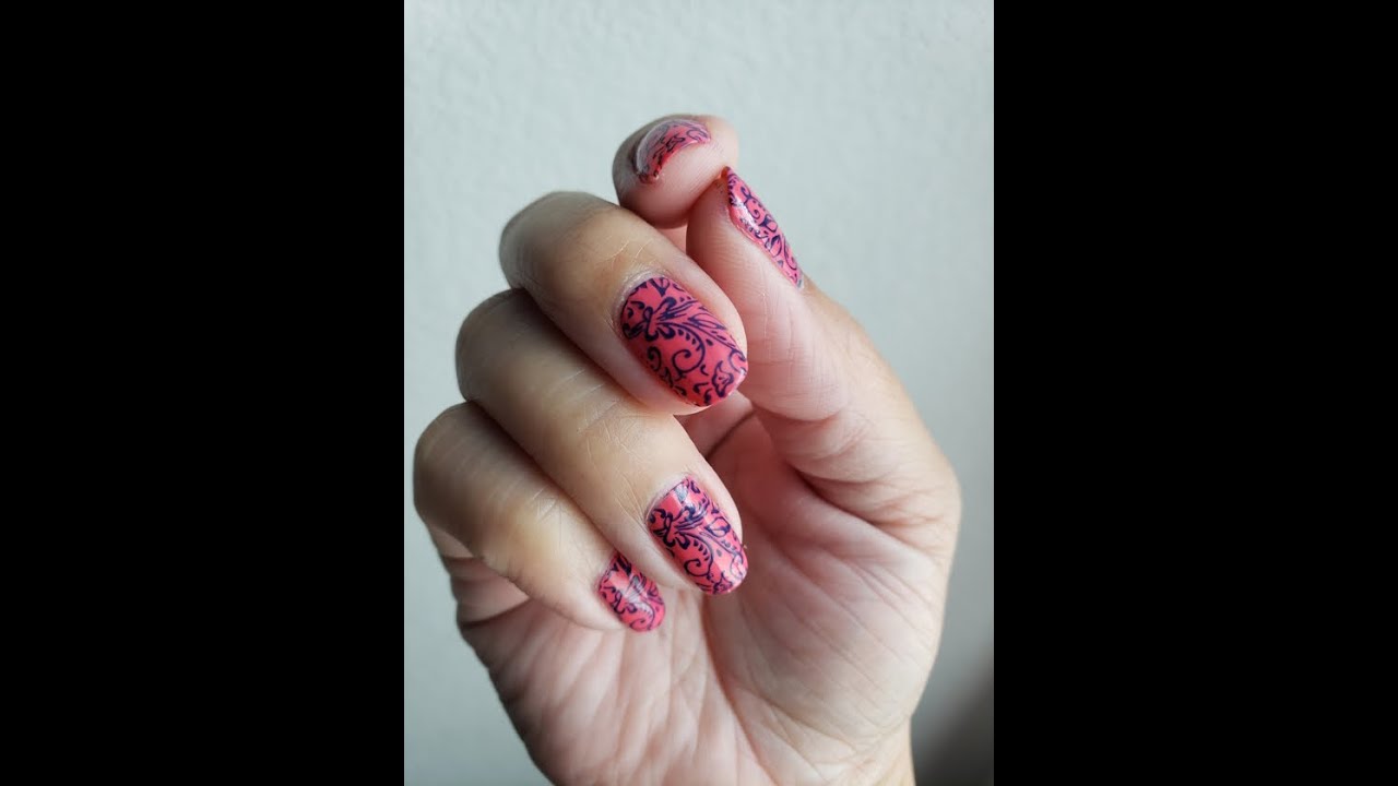 20 Minute Mani PROOF! Polished + Stamped! Nail Stamping tutorial - YouTube