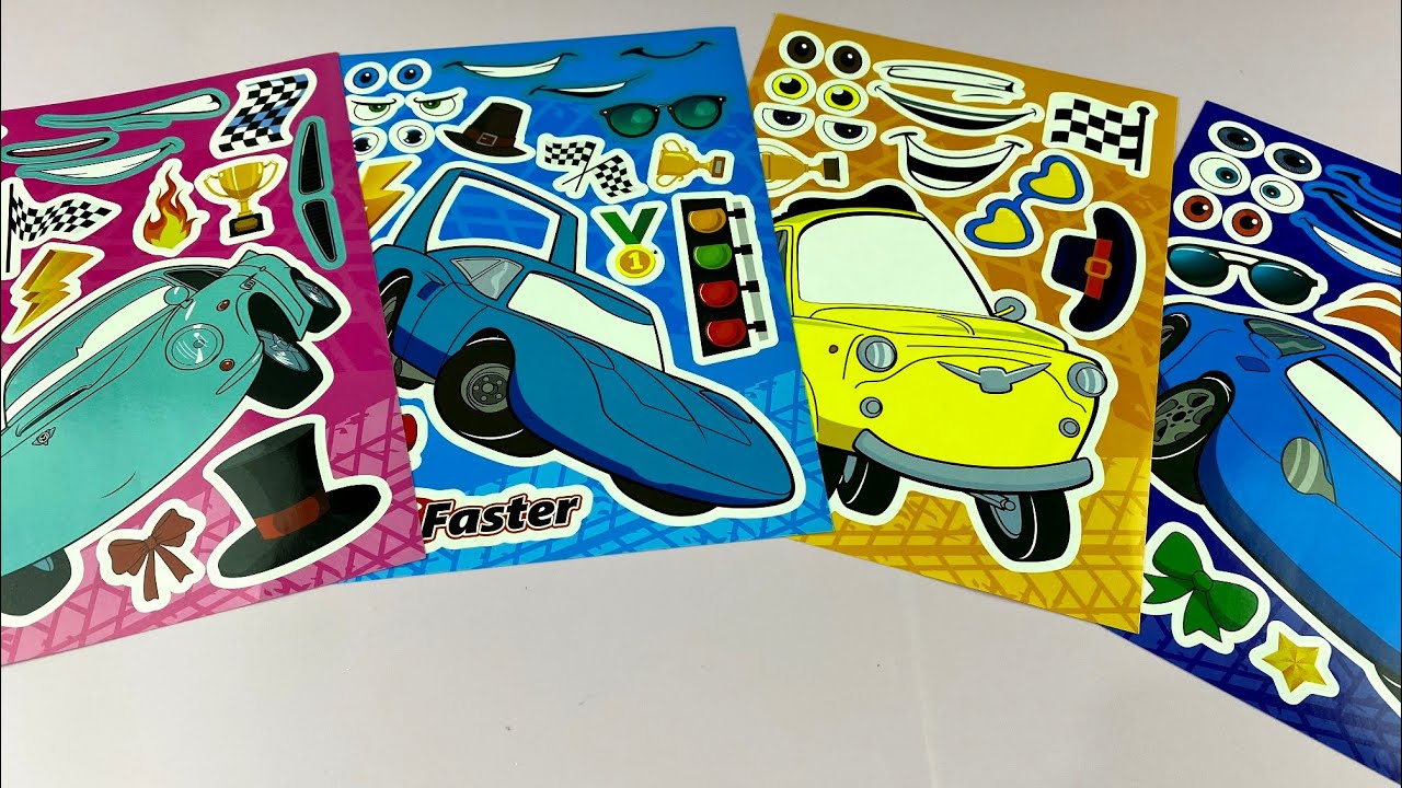 [Sticker play] Satisfying with stickers - YouTube