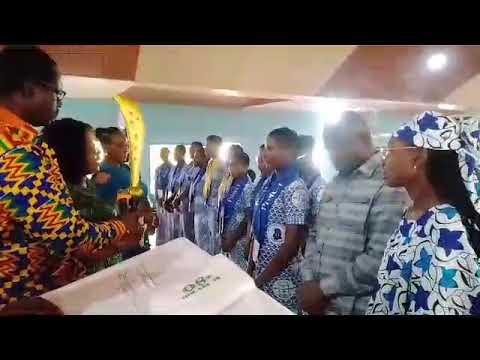 Induction of Methodist Girls SHS 2023/2024 Prefects - YouTube