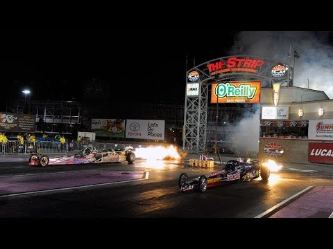 NHRA drag racing. Jet cars in Las Vegas at the Strip! - YouTube