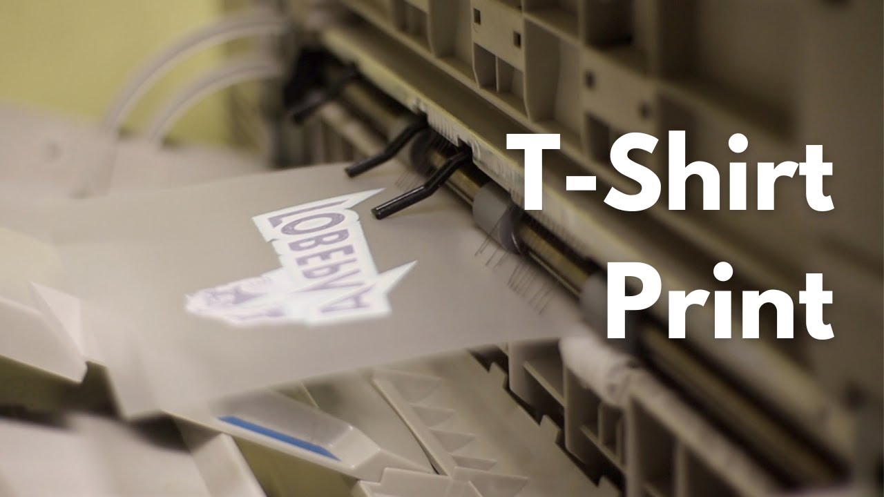🖨️ White Toner T-Shirt Printing: Check Out Our Latest Print! - YouTube