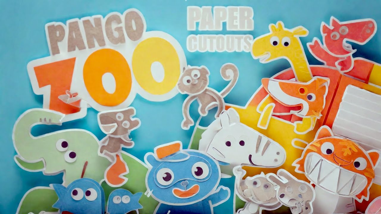 Pango Zoo in Paper Cut Reimagined - YouTube