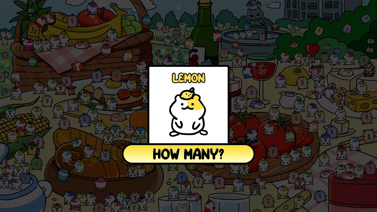 Find hidden Lemon Chu! 🍋🐹 | Animation Memes #hideandseek #memes #foryou ...