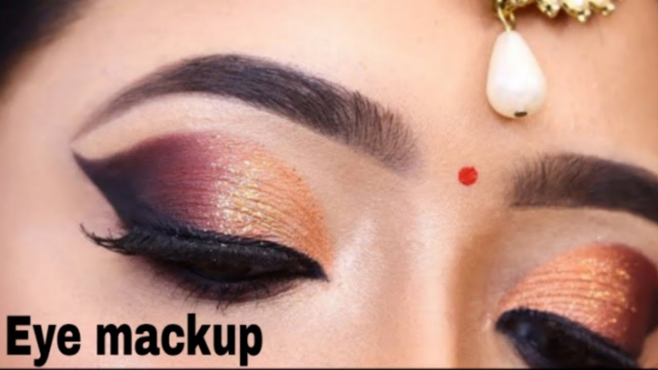 How to do eye mackup | Beautiful Easy Simpl eye mackup Tutorial step by ...