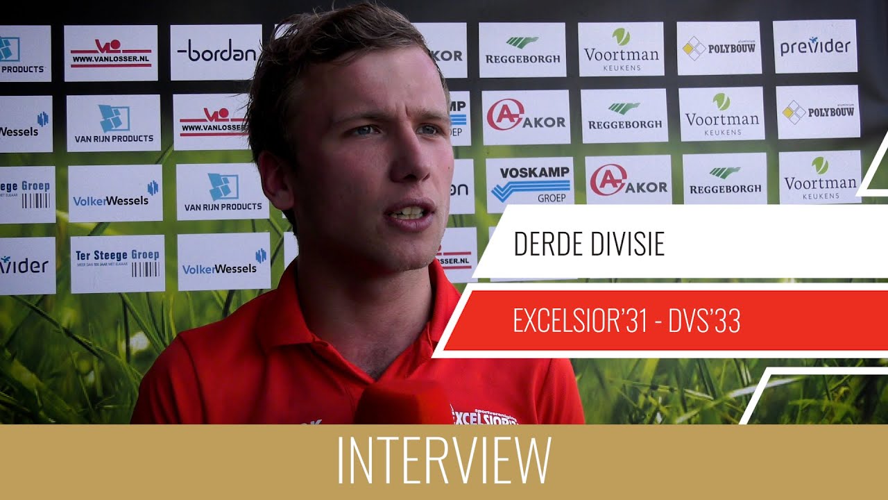 Jasper Veltkamp: "Lekker gevoel als je altijd door kunt gaan" | Excelsior'31 - DVS'33 - YouTube