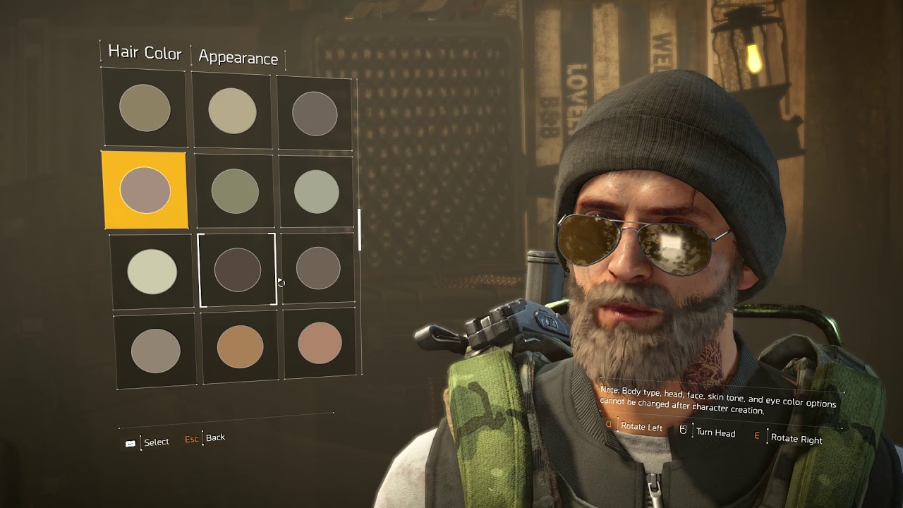 The Division Character Creation The Division 2