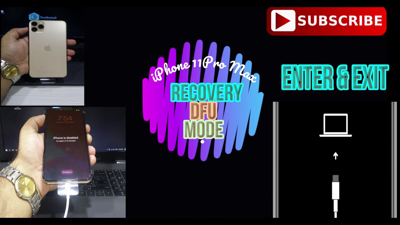 iPhone 13 Pro Max DFU and Recovery mode - YouTube