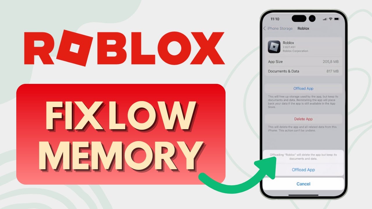 How To Fix Roblox Low Memory (Easy Step By Step) - YouTube