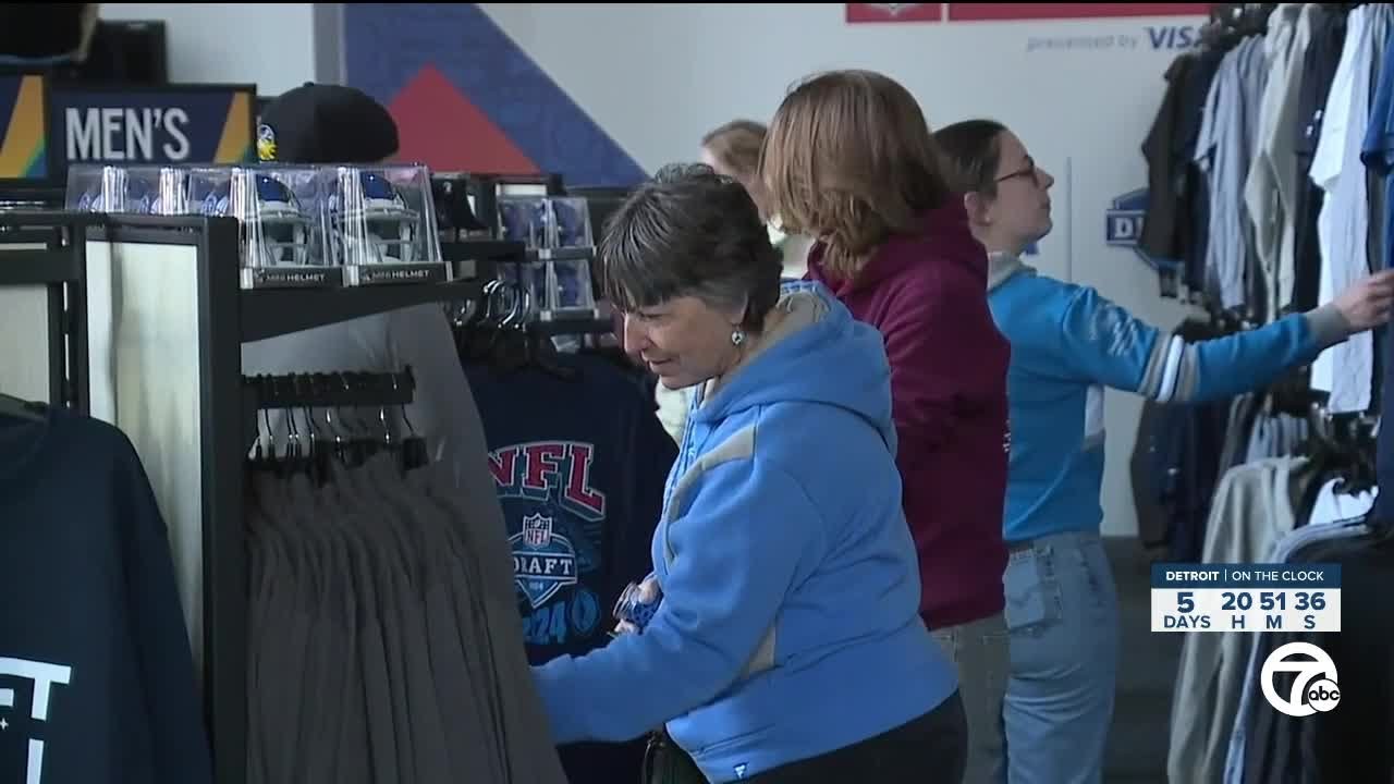 A first look inside the official NFL Draft merchandise shop opening in ...