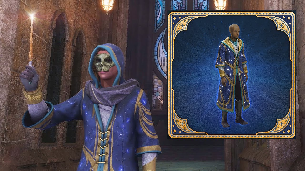 Hogwarts Legacy Unlock Merlin's Cloak - How to Claim Drop Rewards - YouTube